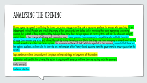 Unit 4 English Analysing Argument: Understanding how to write an ...